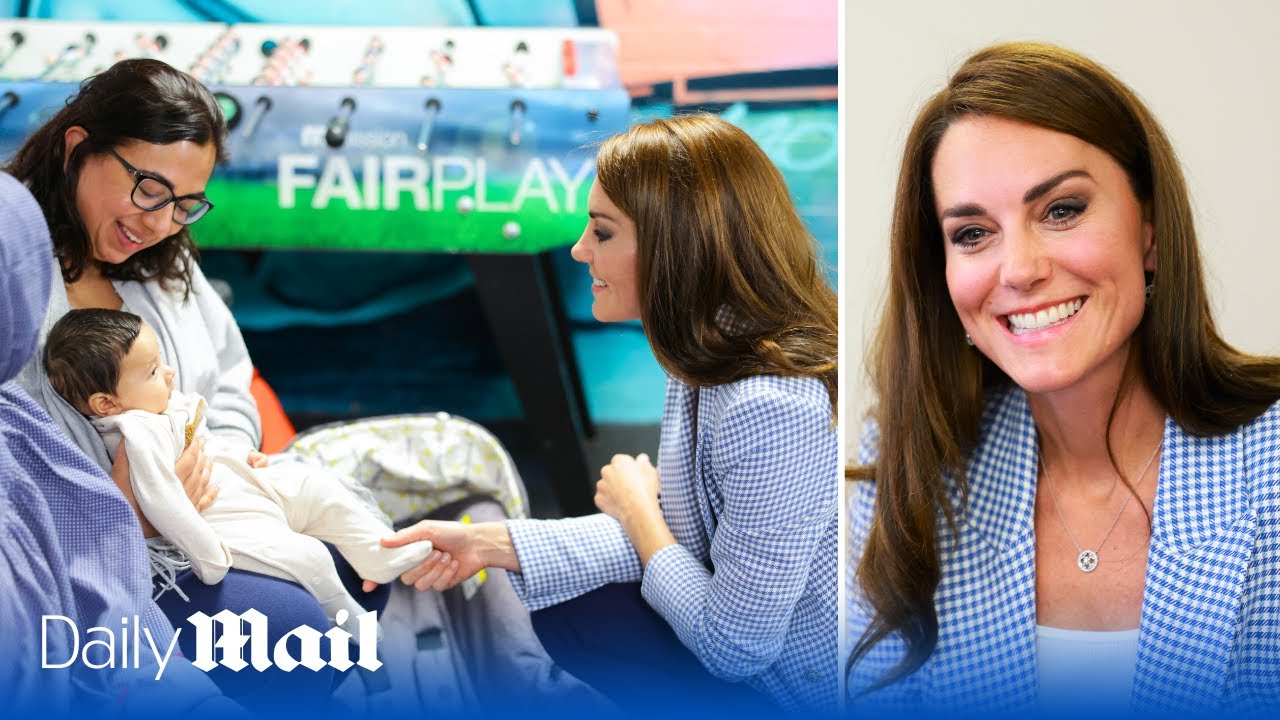 Kate Middleton jokes she wants 'some tips' on stress management - The ...