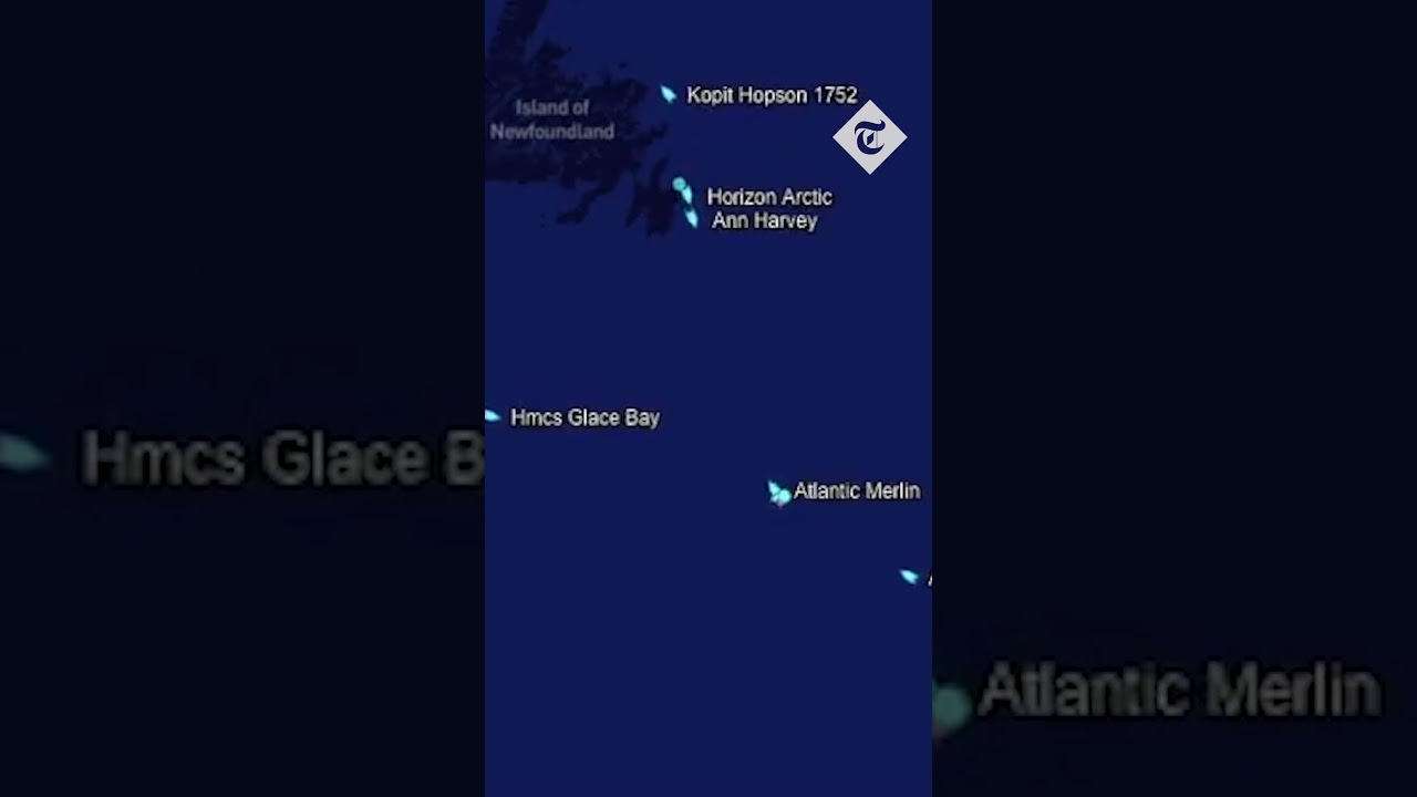 Titan submersible rescue: 48-hour time lapse shows frantic search near ...