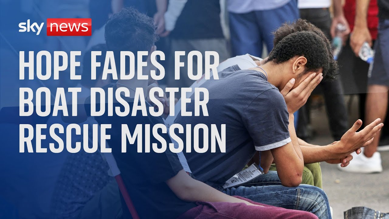 Greece: Hope dwindles for any missing survivors of the migrant boat ...