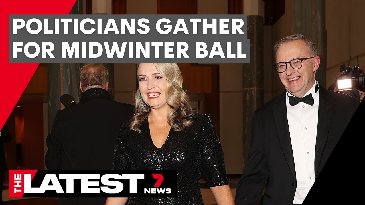 Politicians show out in Canberra for the Midwinter Ball | 7NEWS - The ...