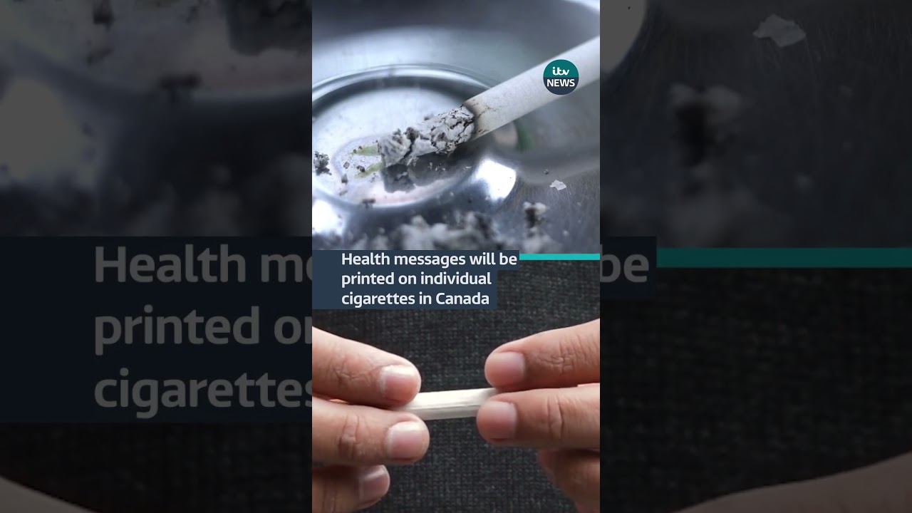 Health messages will be printed on individual cigarettes in Canada # ...