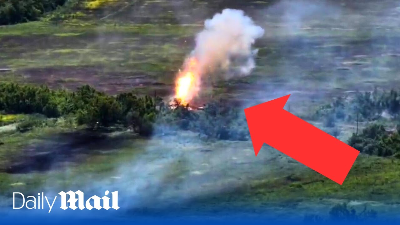 Russian T80 tank gets destroyed by Ukrainian counterattack in south of ...