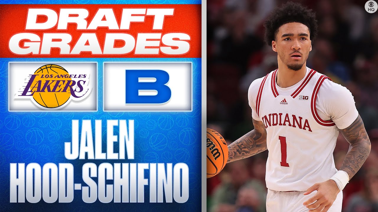 Jalen Hood-Schifino Selected No. 17 Overall by Los Angeles Lakers ...