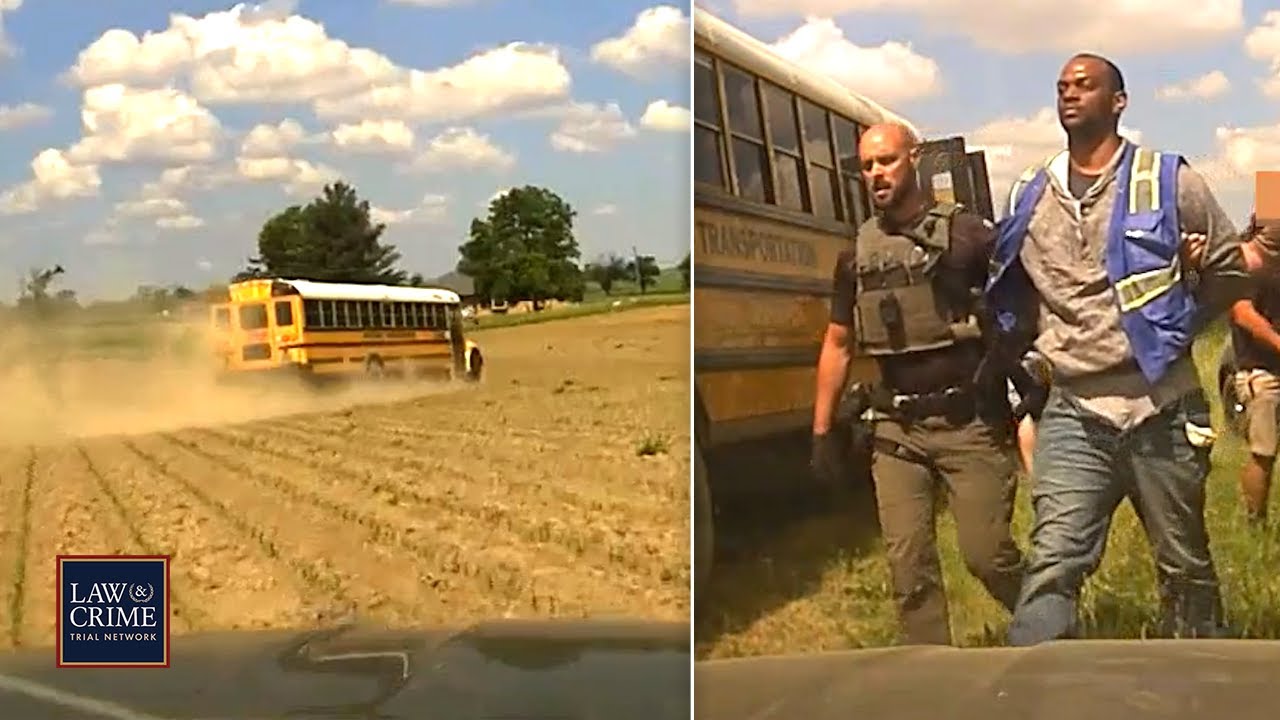 Hijacked School Bus Leads Cops on Wild Chase Through Corn Fields Across ...
