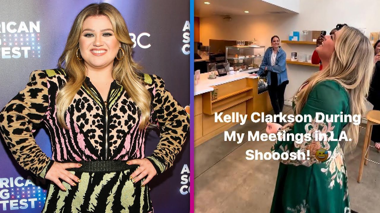 Kelly Clarkson SHOCKS Coffee Shop With Surprise Performance - The ...