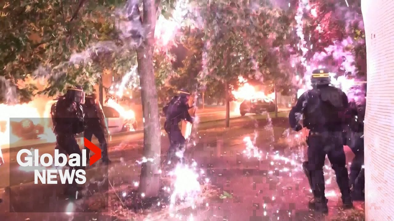 France shooting: Protests erupt after 17-year-old shot dead by police ...