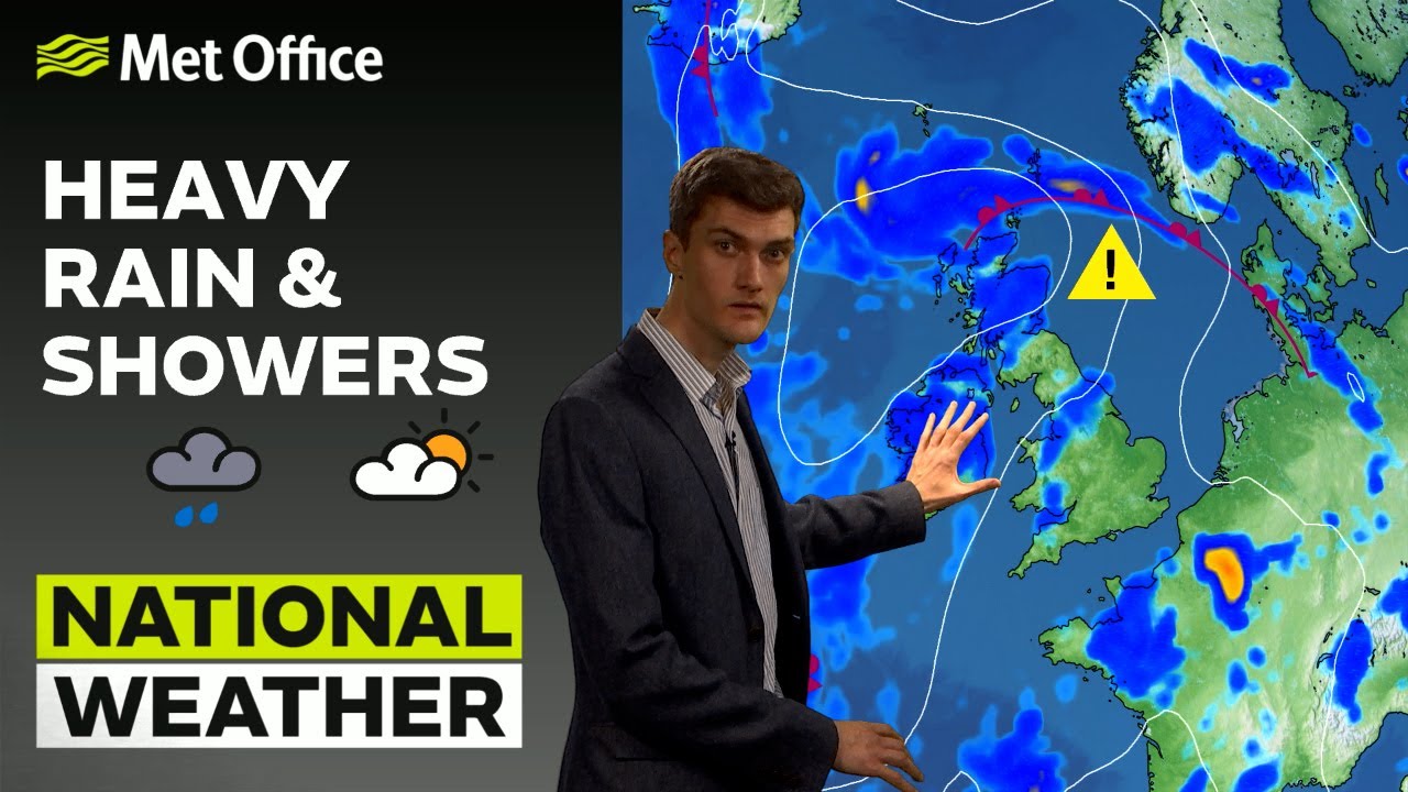 18/06/23 - Heavy rain and showers – Evening Weather Forecast UK – Met ...
