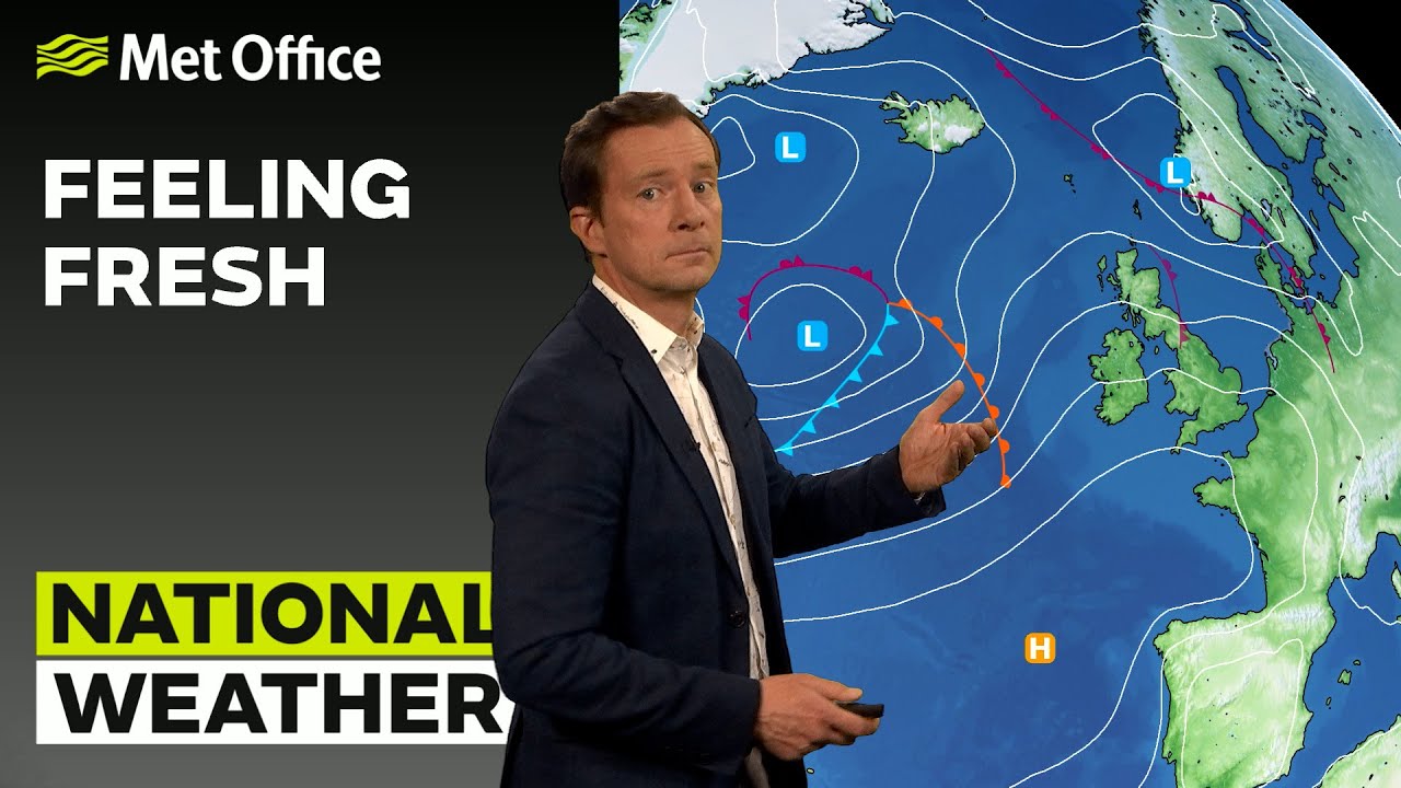 26/06/23 – Feeling fresher – Afternoon Weather Forecast UK – Met Office ...