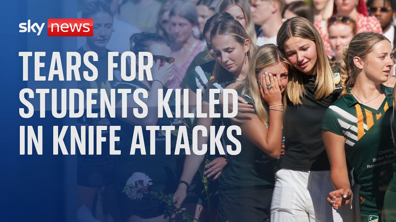 Emotional scenes as tributes are paid to Nottingham attack victims ...