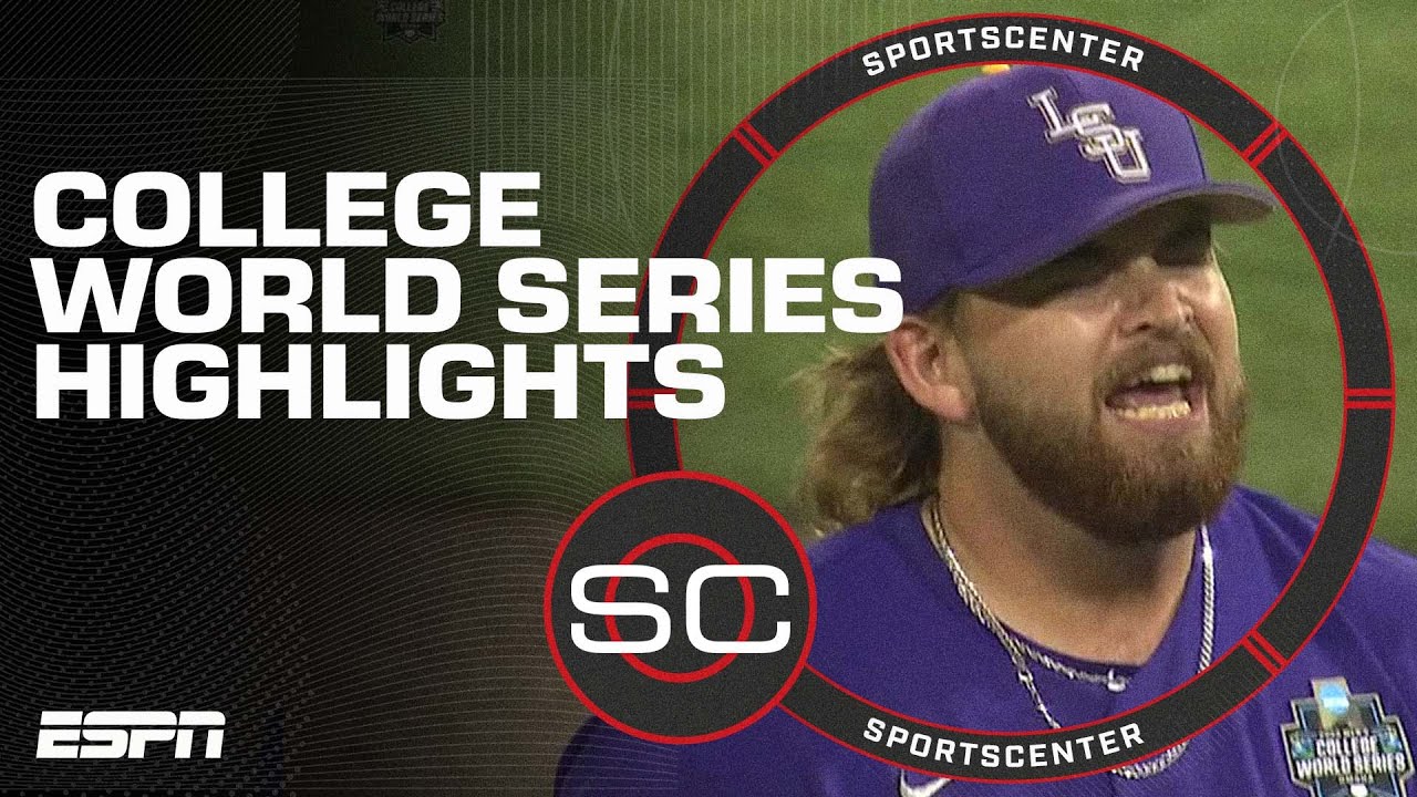 Men’s College World Series Highlights: Tennessee vs. LSU & Stanford vs ...