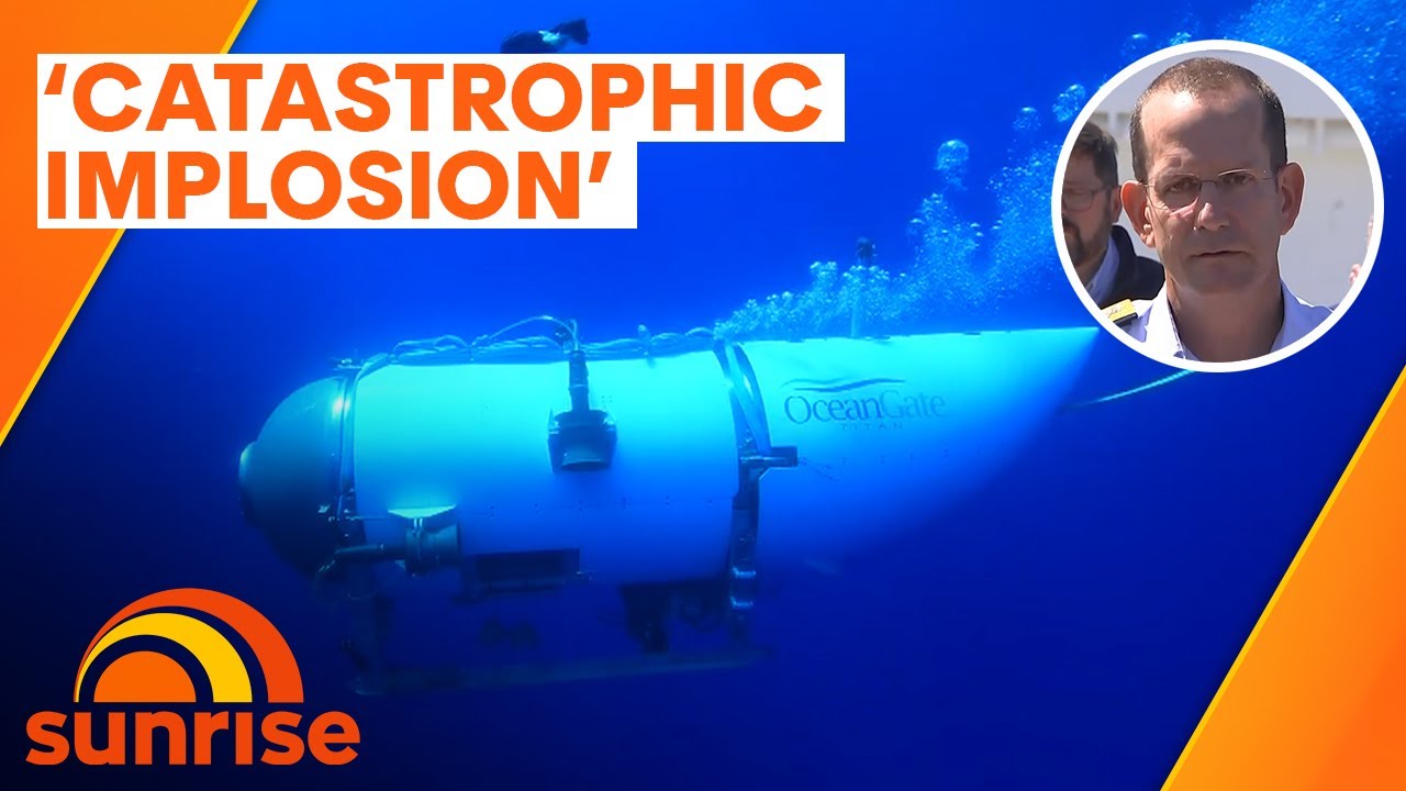 'Catastrophic implosion': debris found in search for missing Titanic ...