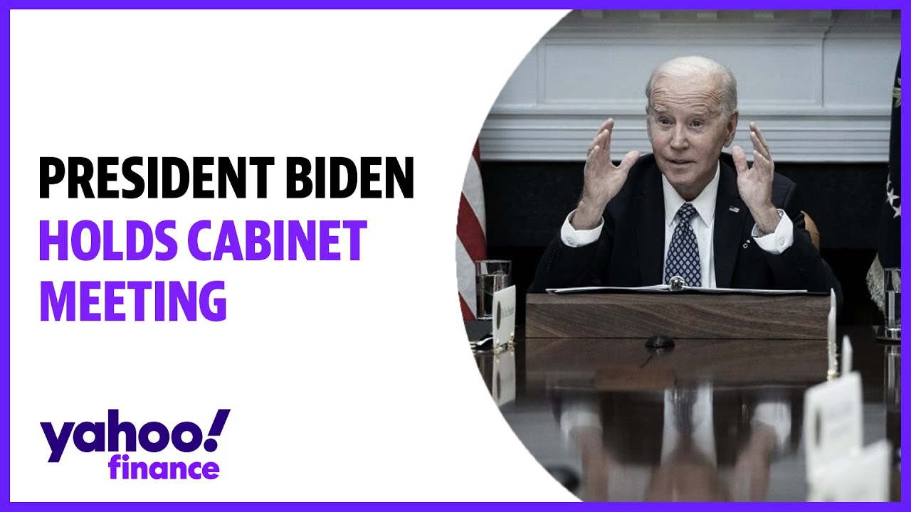 LIVE: President Biden holds cabinet meeting - The Global Herald LIVE: President Biden holds cabinet meeting - The Global Herald