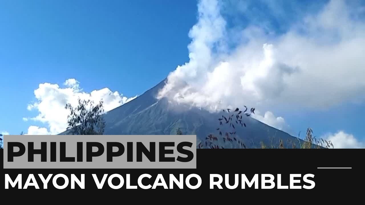 Philippines evacuates thousands after Mayon volcano rumbles - The ...