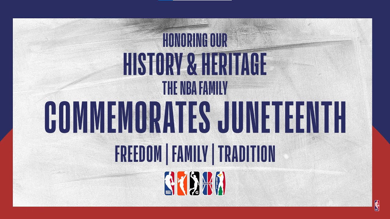 The NBA Family Honors Juneteenth #Juneteenth #NBAHonorsJuneteenth - The ...
