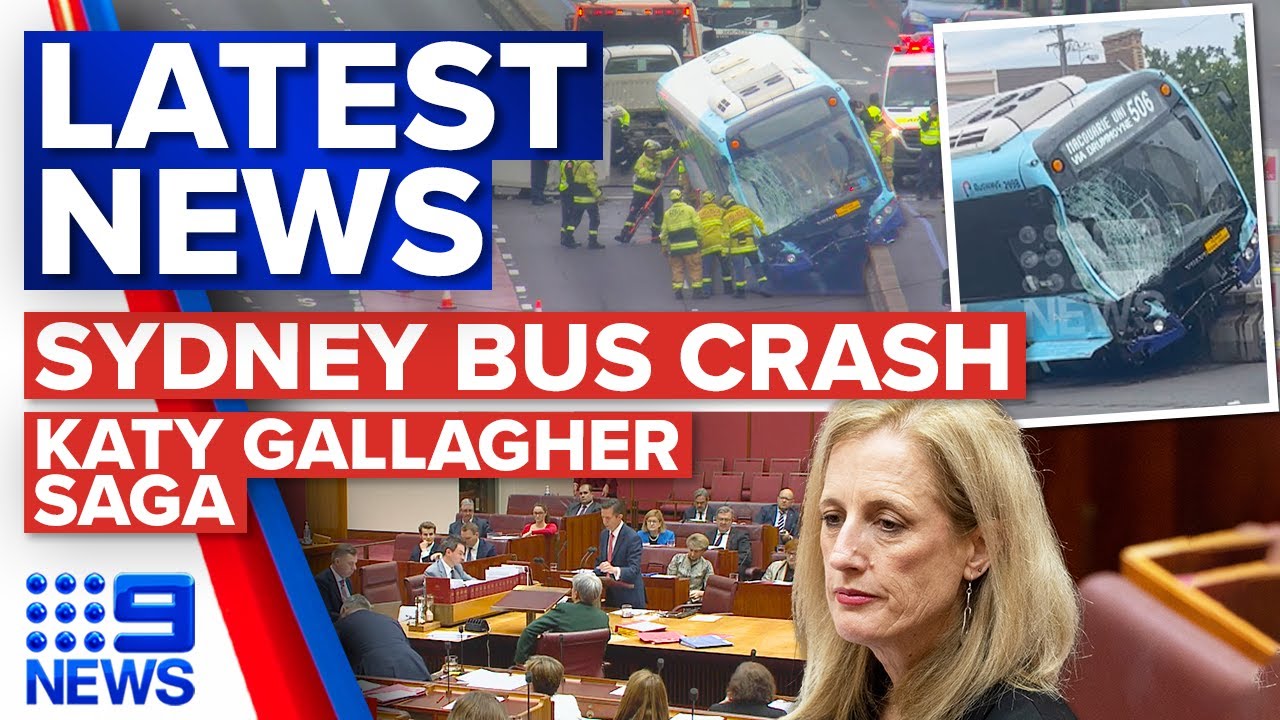 Sydney bus crash, Finance Minister Katy Gallagher faces censure motion ...