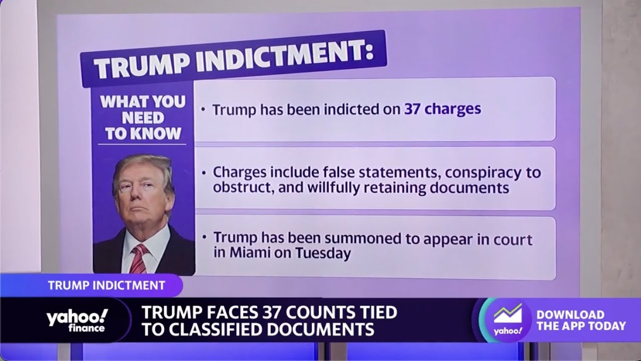 Trump indictment: 37 counts tied to classified documents, here's what ...