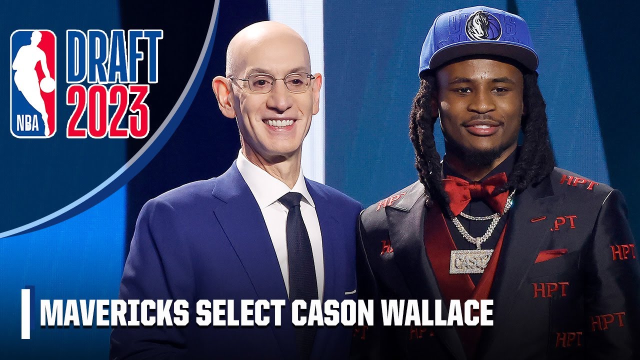 The Dallas Mavericks select Cason Wallace with No. 10 overall pick for ...