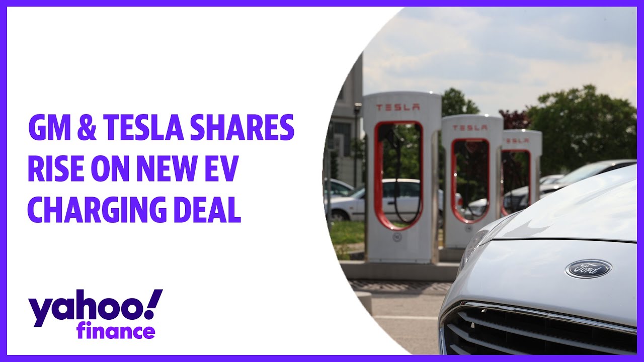 GM & Tesla shares rise on new EV charging deal - The Global Herald