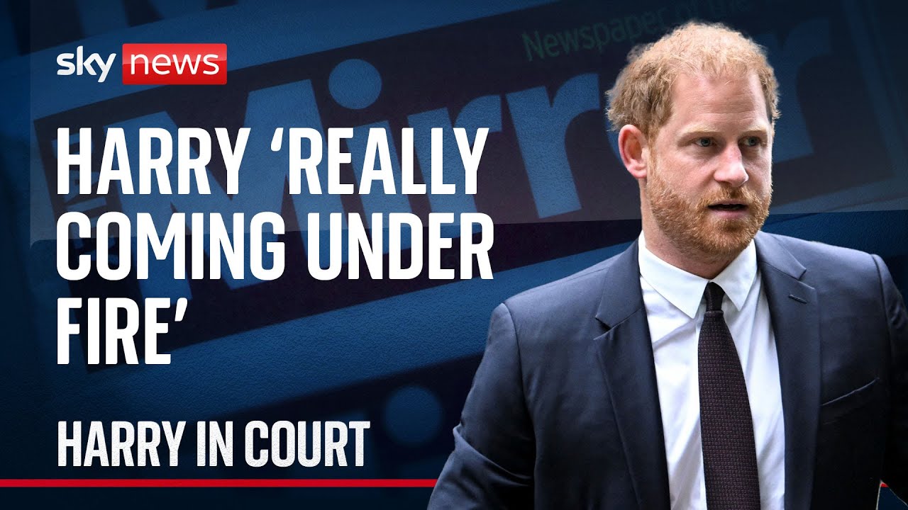Prince Harry was 'really coming under fire', says Sky reporter inside ...