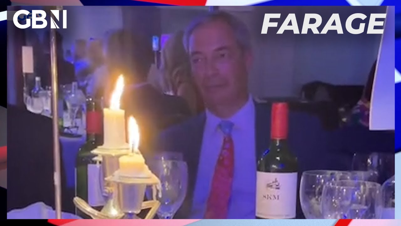 WATCH: Nigel Farage is roundly booed as he scoops up top gong at the ...