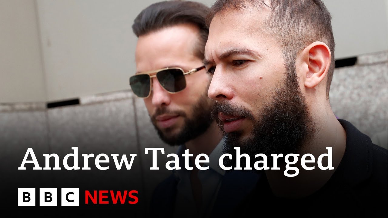 Andrew Tate charged with rape and human trafficking - BBC News - The ...