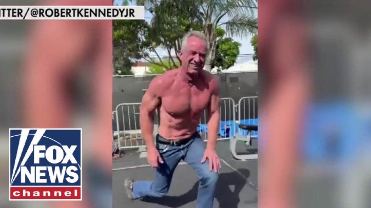 RFK Jr. takes jab at Biden's 'fitness' in shirtless video - The Global ...
