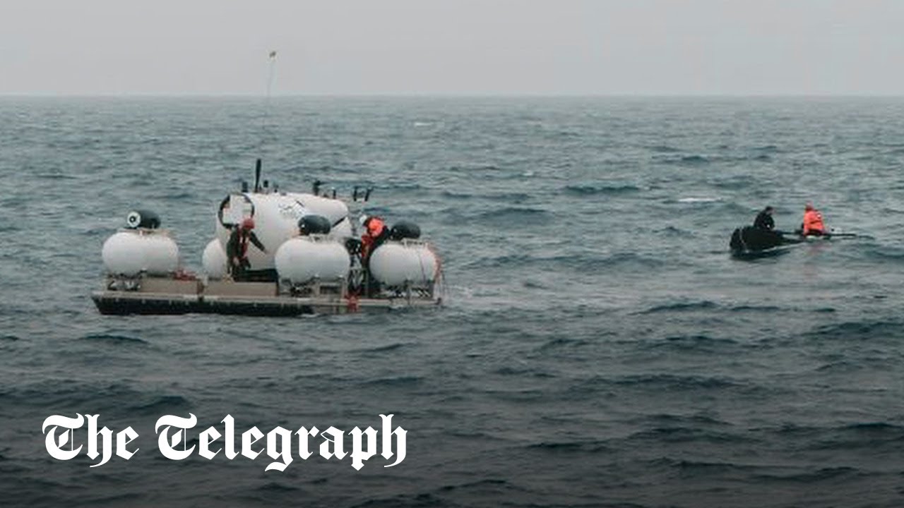 Watch: Missing Titanic submarine search efforts update by US Coast ...