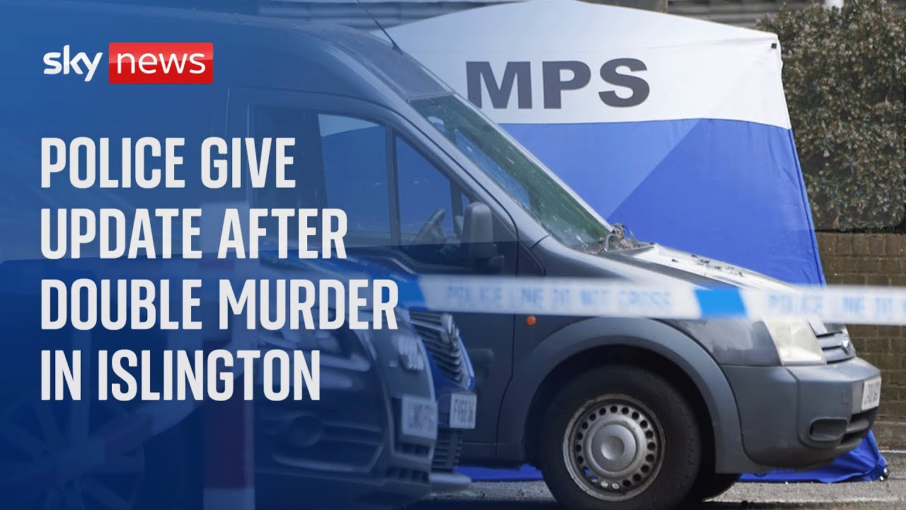 Police in Islington hold news conference after double murder - The ...