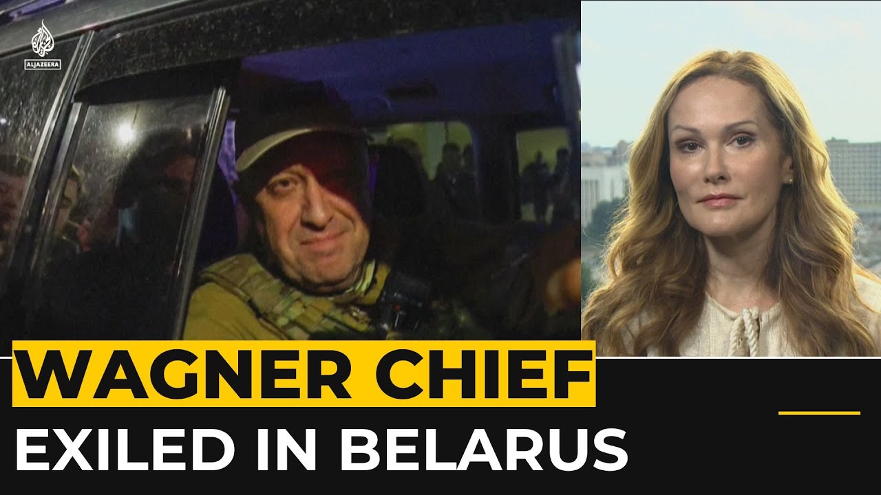 Wagner chief in Belarus: Confirmation Prigozhin living in exile - The ...
