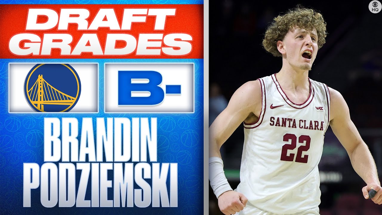 Brandin Podziemski Selected No. 19 Overall by Golden State Warriors ...