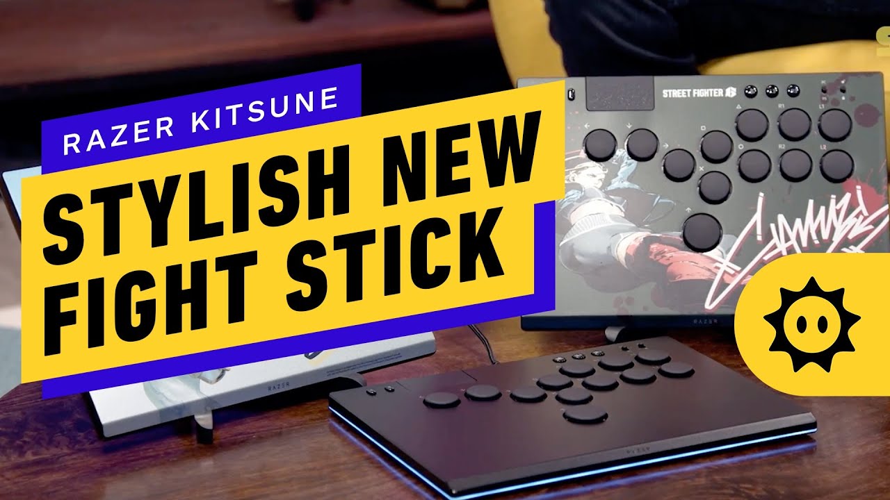 We Check Out the Slick New Razer Kitsune Fight Stick | Summer of Gaming ...