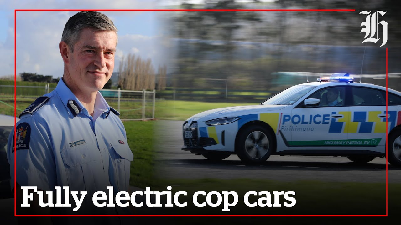 See the NZ Police’s new fully electric BMW i4 in action | nzherald.co ...
