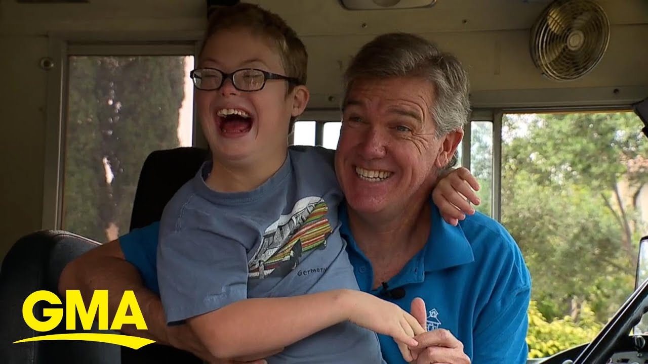 Dad becomes bus driver for son's school after driver shortage - The ...