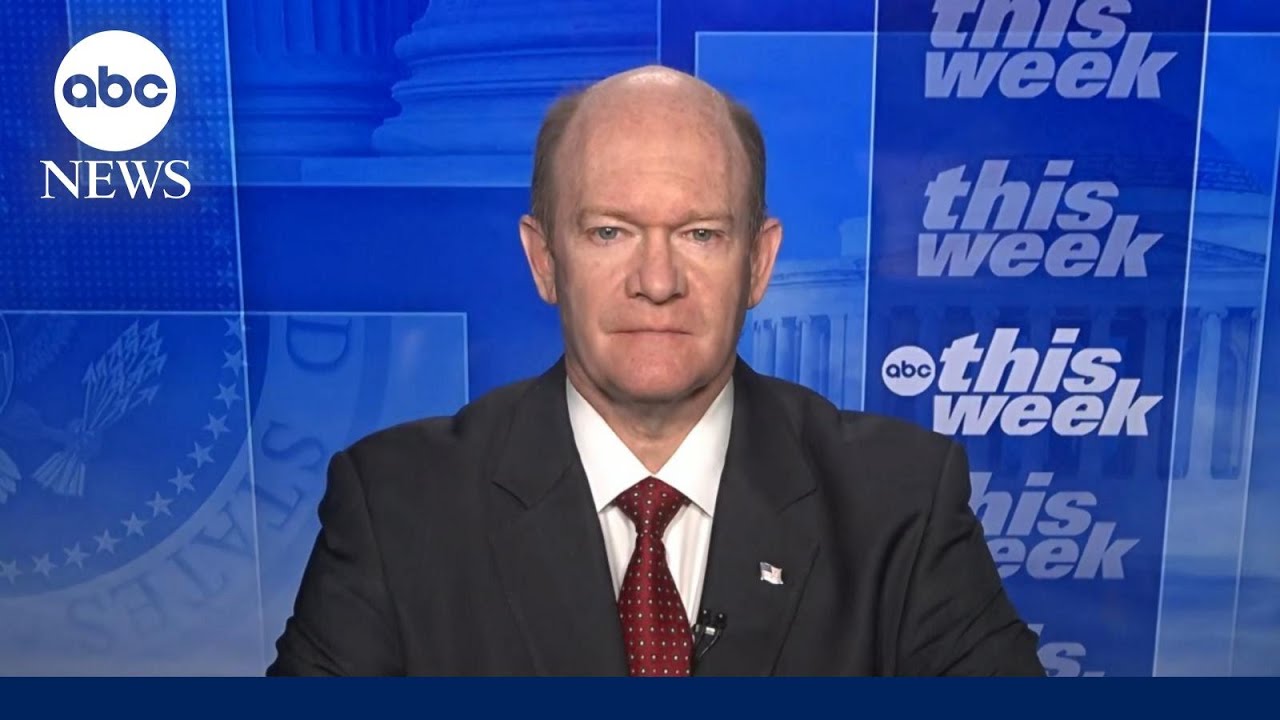 ‘Trump has no one to blame but himself’: Sen. Chris Coons l This Week ...