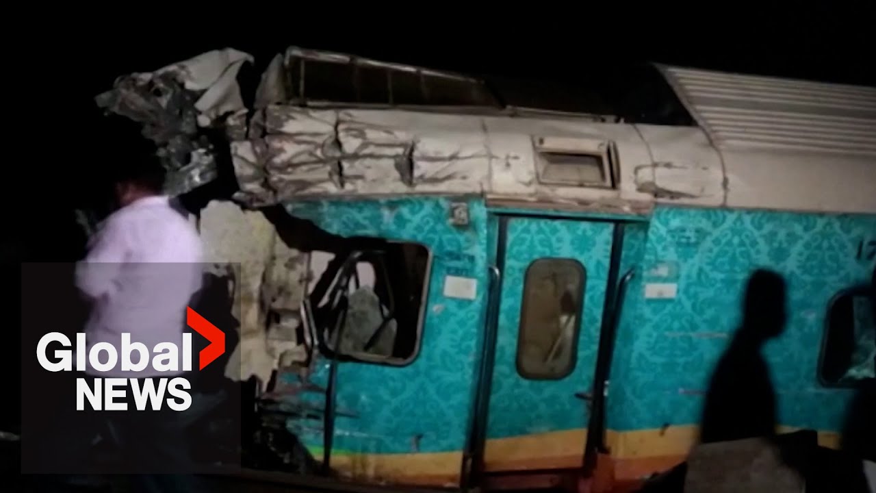 India train crash: "Three trains" involved in accident, at least 200 ...