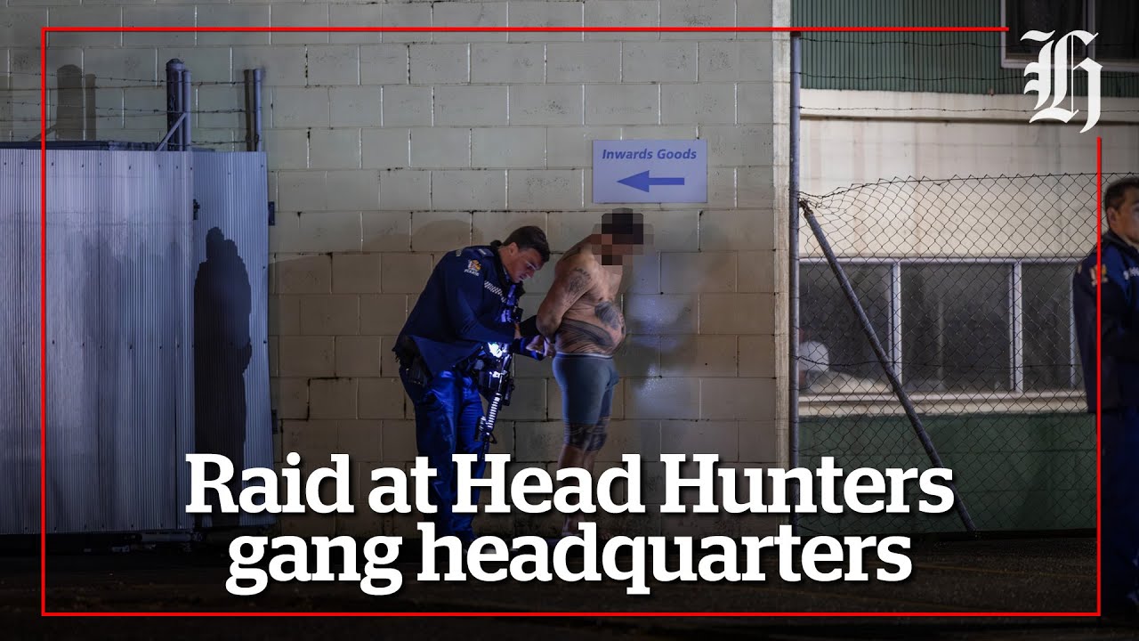 Raid at Head Hunters gang headquarters | nzherald.co.nz - The Global Herald