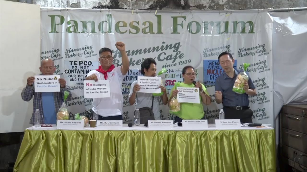 Philippines' all walks of life protest against Japan's nuclear ...