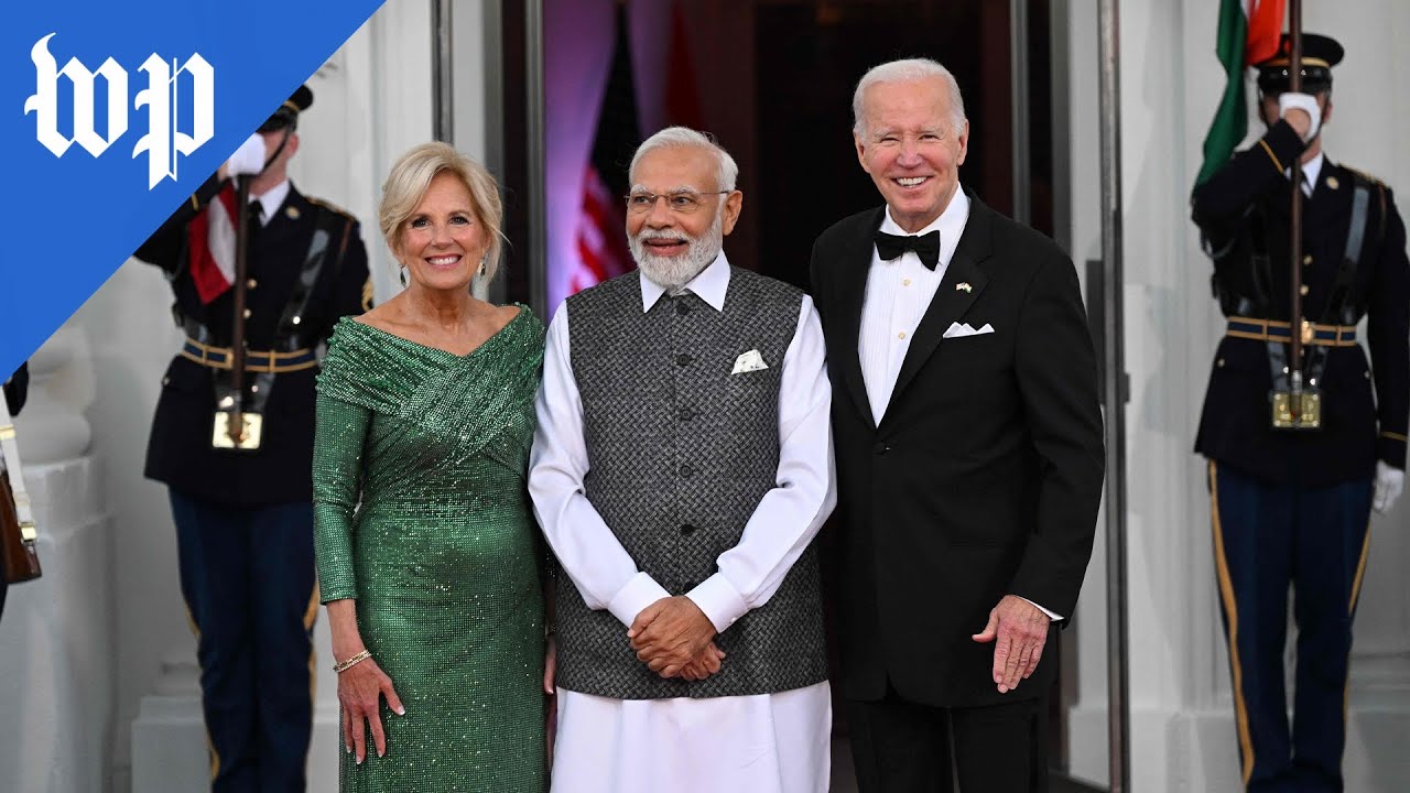 Bidens welcome India’s Modi for state dinner - The Global Herald