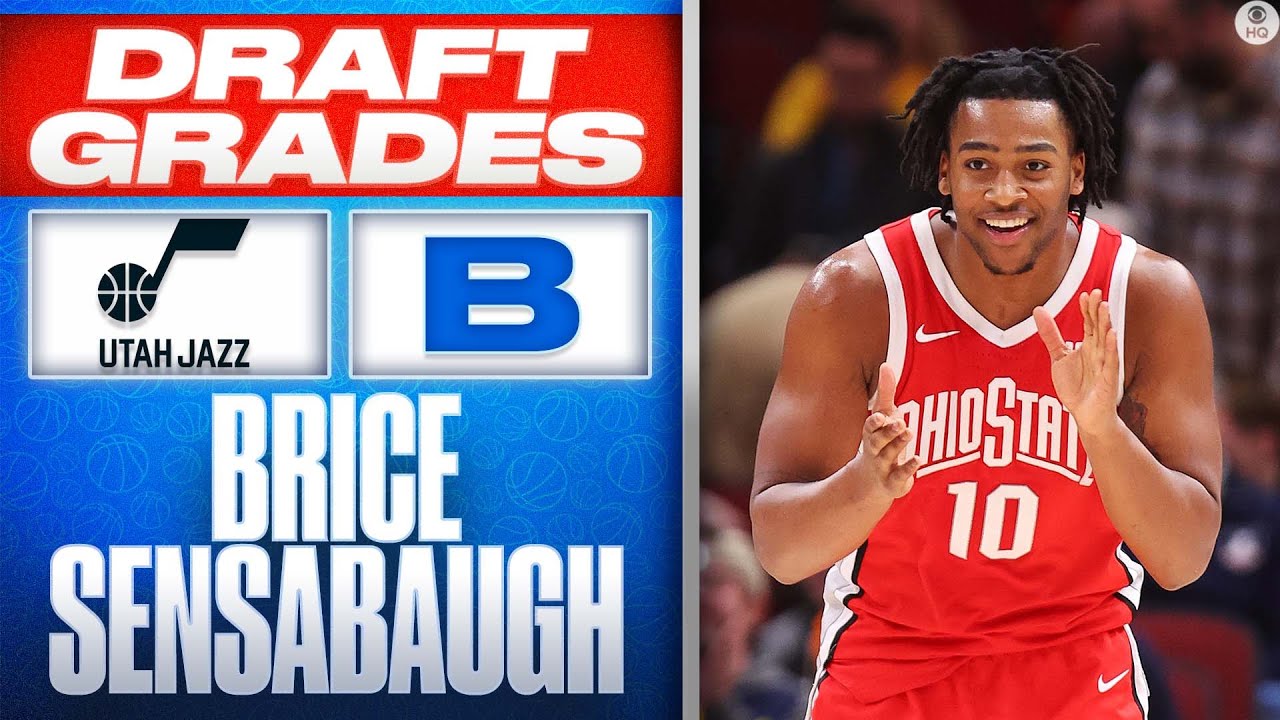 Brice Sensabaugh Selected No. 28 Overall By Utah Jazz I 2023 NBA Draft ...