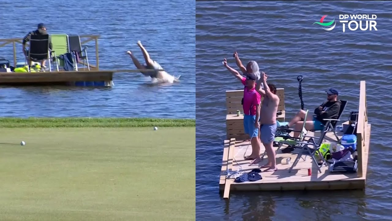 Funniest Moments and Amazing Golf Shots | 2023 Volvo Car Scandinavian ...