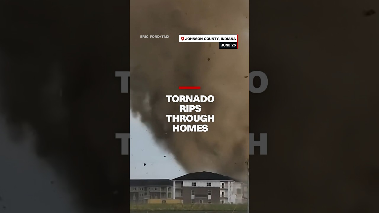 Video shows tornado ripping through homes in Indiana - The Global Herald
