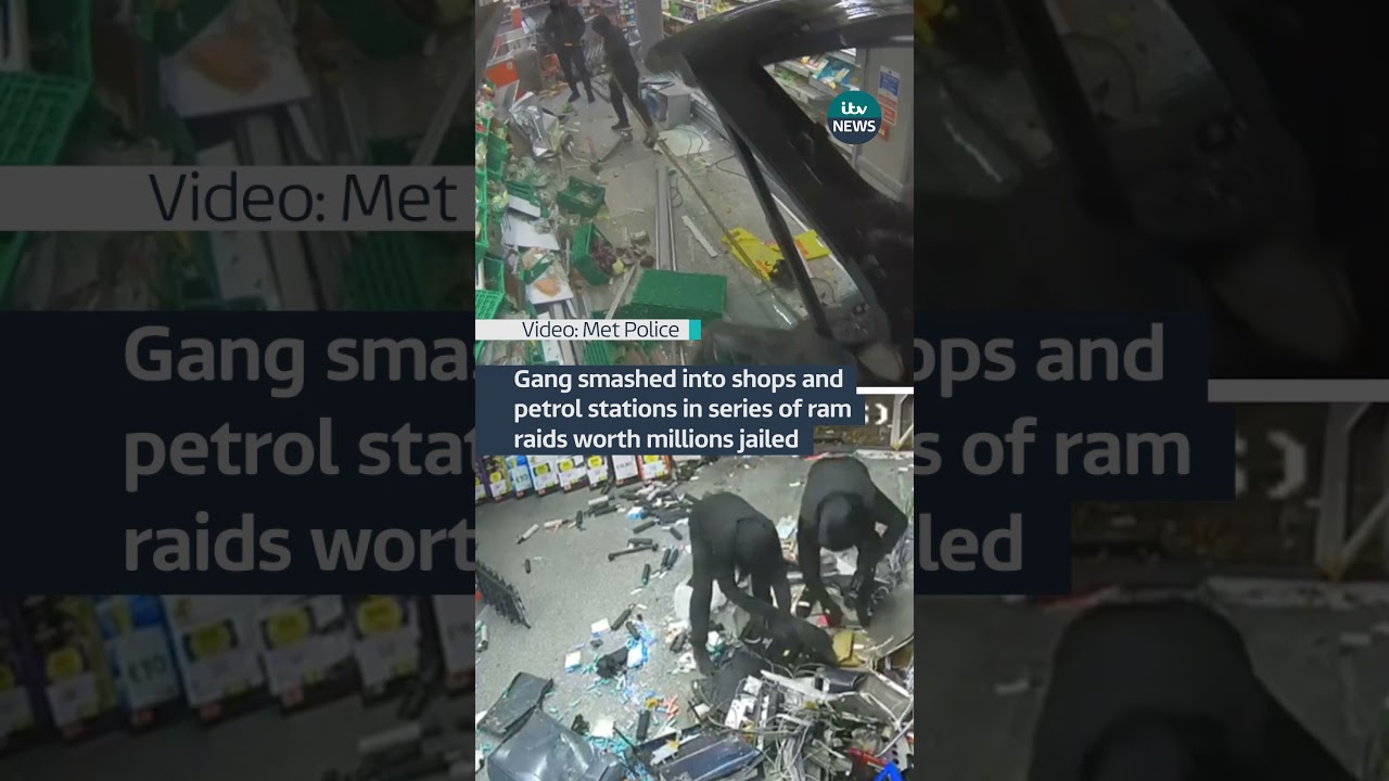 Gang who smashed into shops and petrol stations in series of ram raids ...