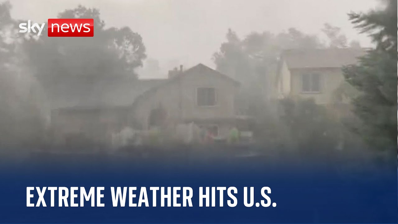 Parts of US battered by extreme weather as Texas deals with heatwaves ...