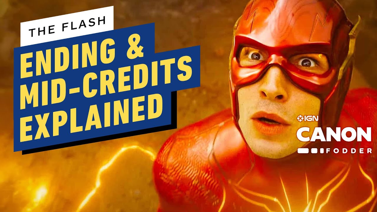 Here’s How Time Travel Works in The Flash - Ending & Mid-Credits Scene Explained | DCEU Canon ...