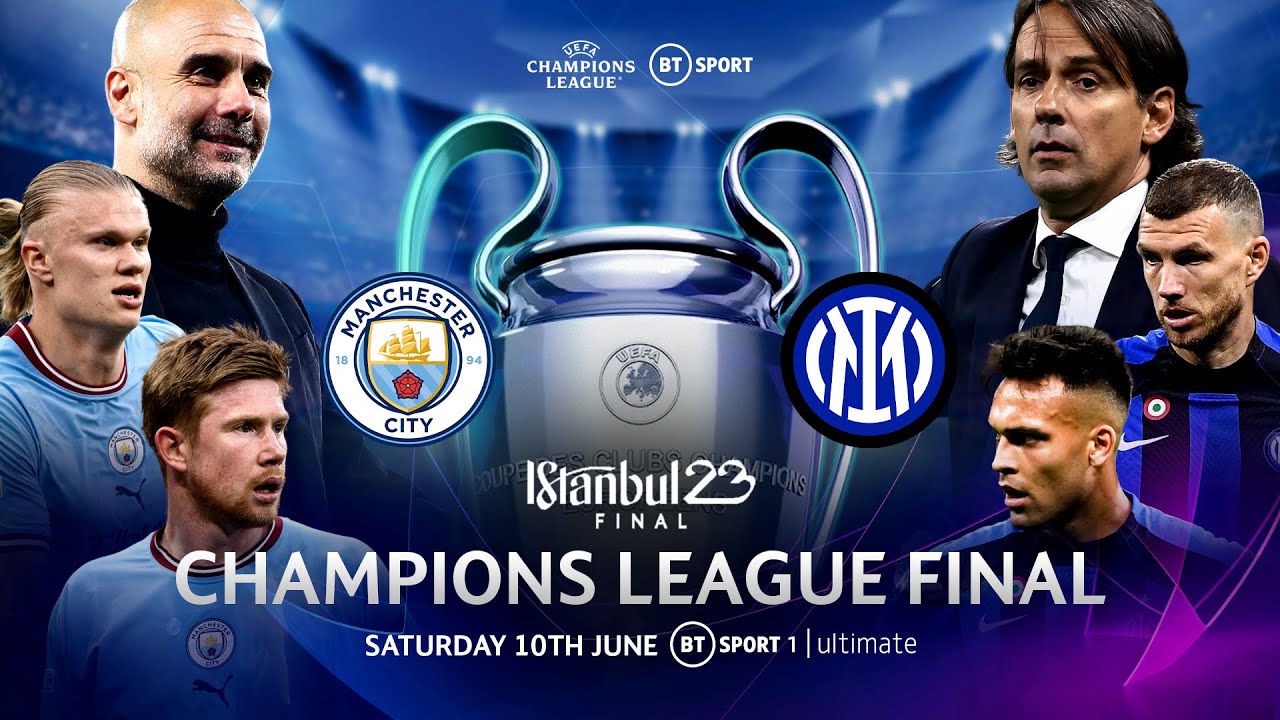Manchester City vs Inter | UEFA Champions League Final 2022-23 | Live ...