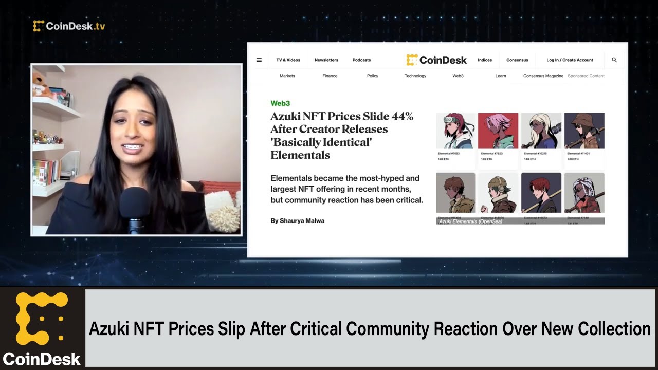 Azuki NFT Prices Slip After Critical Community Reaction Over New ...