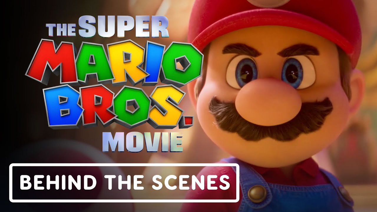 The Super Mario Bros. Movie - Official Mario Behind the Scenes Clip ...