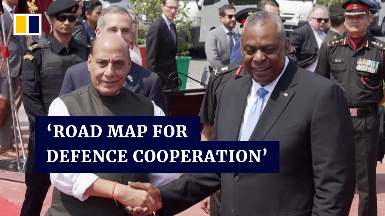 US and India agree on defence cooperation road map in the face of China ...