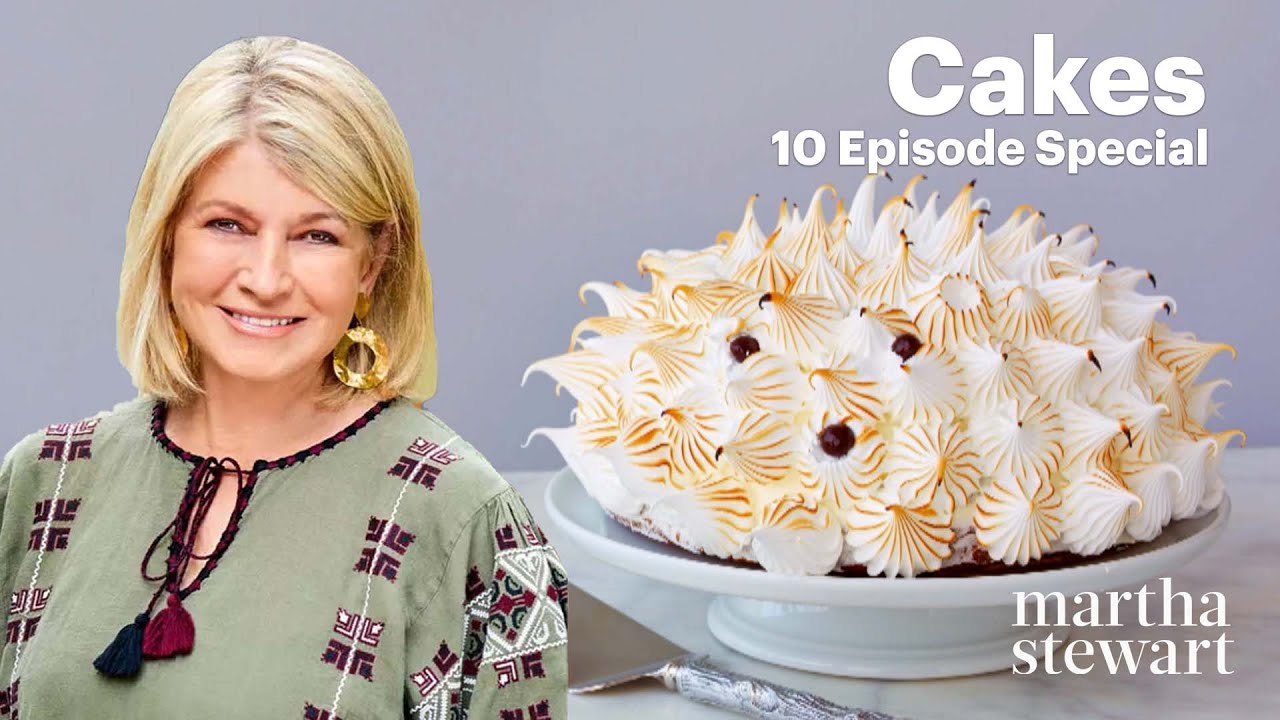 Martha Stewart's 8 Cake Recipes Pt. 1 | Cooking School | Martha Stewart ...