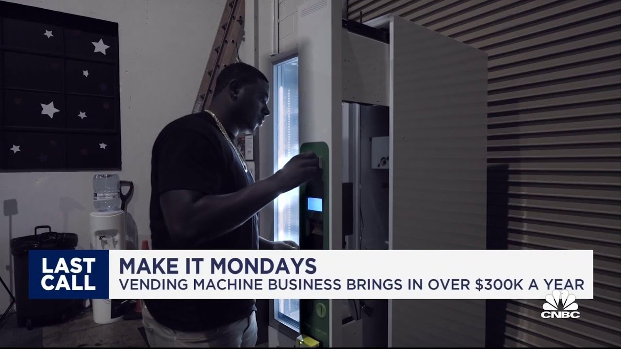 A 31-year-old turned his side hustle into a $300,000 vending machine ...